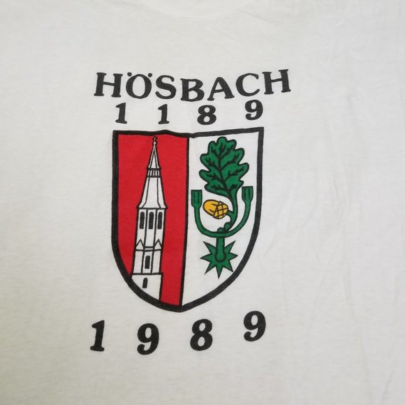 Vintage | Shirts | Vintage 8s Hosbach Germany T Shirt West Germany ...